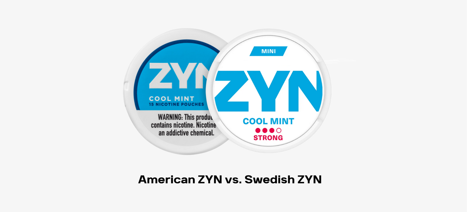 American ZYN vs. Swedish ZYN