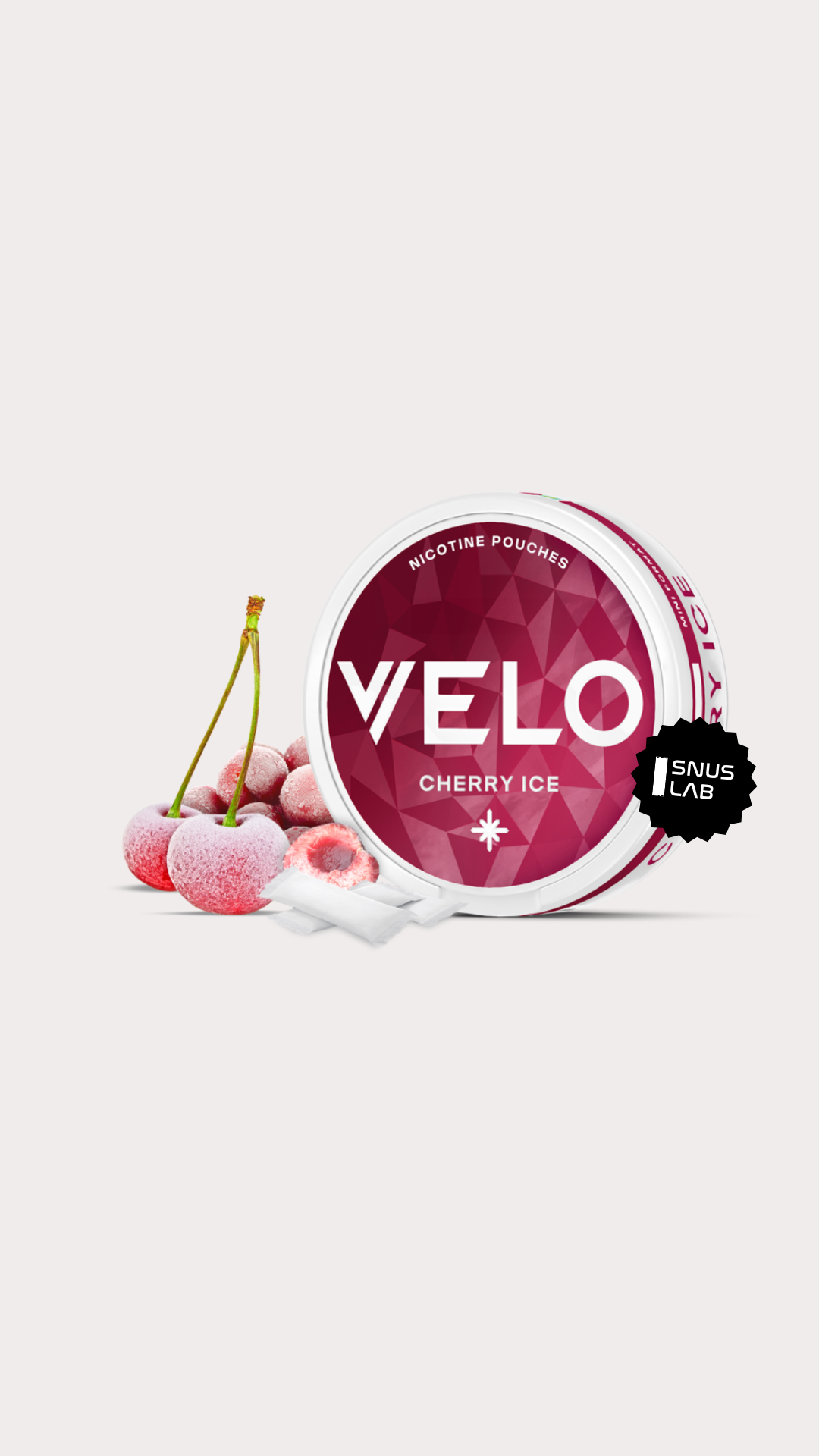 Snus Vietnam | VELO Cherry Ice 10.9mg
